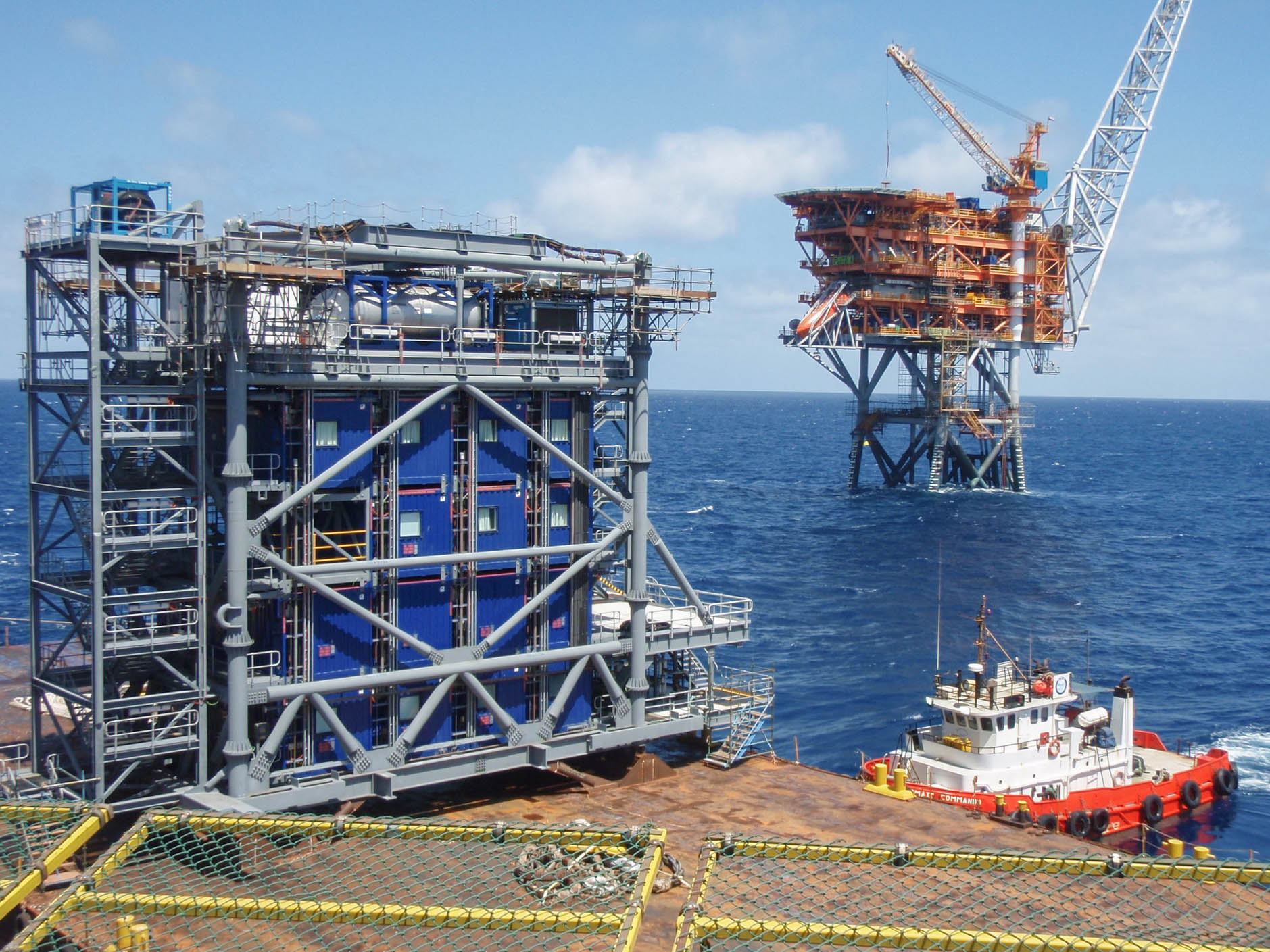 Pluto Platform – Temporary Living Quarters - Altrad Australia