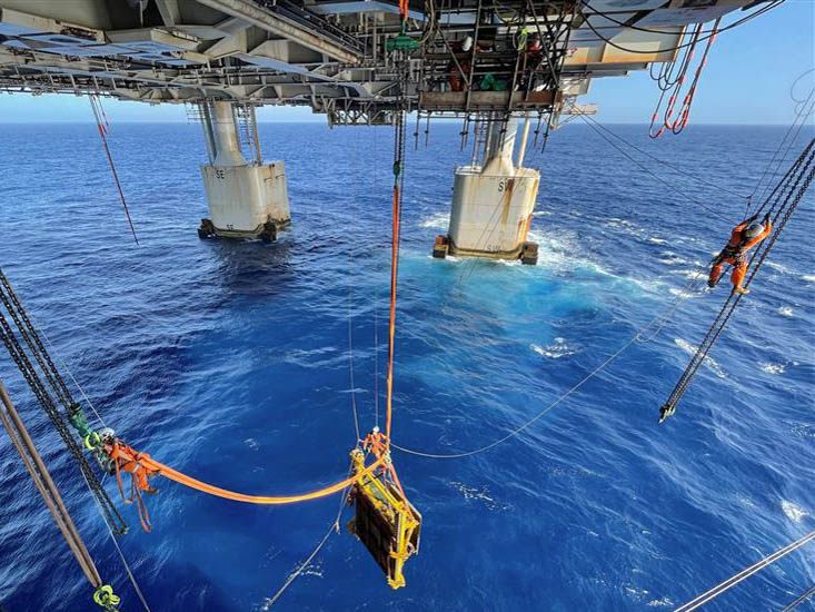 Wheatstone Platform – Fender Removal - Altrad Australia